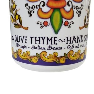 Home and Body Co | Bath | Italian Deruta Olive Thyme Hand Soap 25 Fl Oz ...